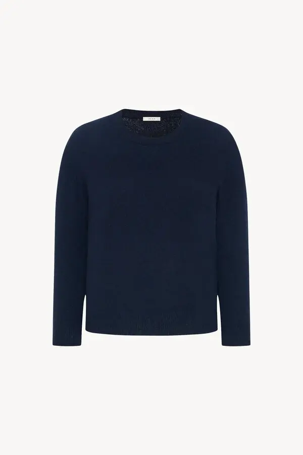 THE ROW Noler Sweater - Dark Navy