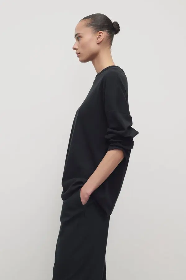 THE ROW Floris T-shirt - Black