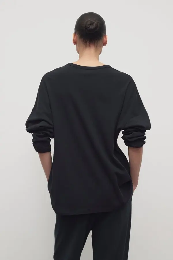 THE ROW Floris T-shirt - Black