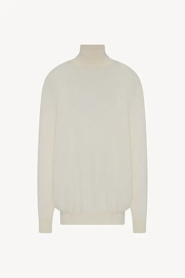 THE ROW Nabari Turtleneck - Ivory