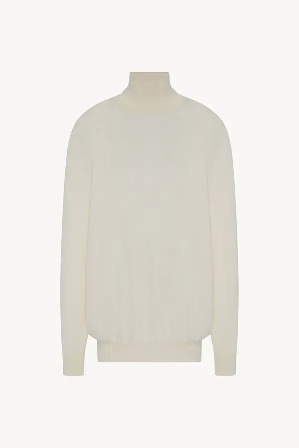 THE ROW Nabari Turtleneck - Ivory