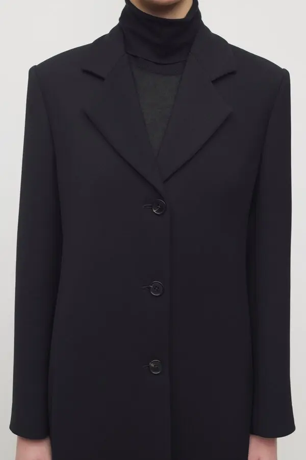 THE ROW Bertrand Calf-length Coat