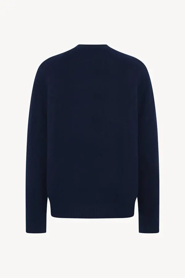 THE ROW Numi V-neck Cashmere Sweater