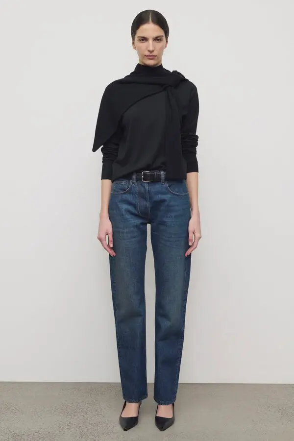 THE ROW Daciana Cropped Jeans
