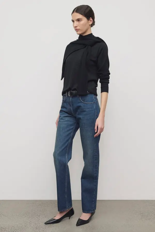 THE ROW Daciana Cropped Jeans
