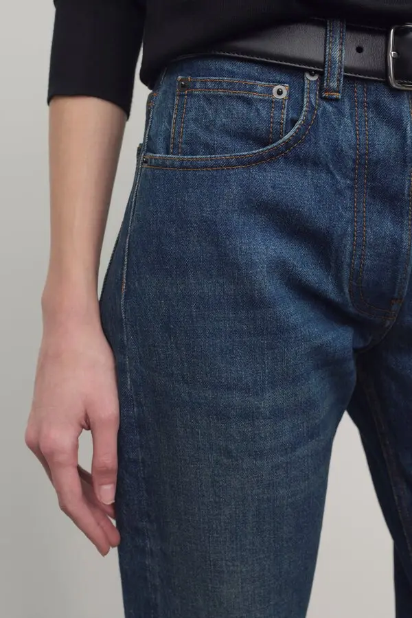 THE ROW Daciana Cropped Jeans