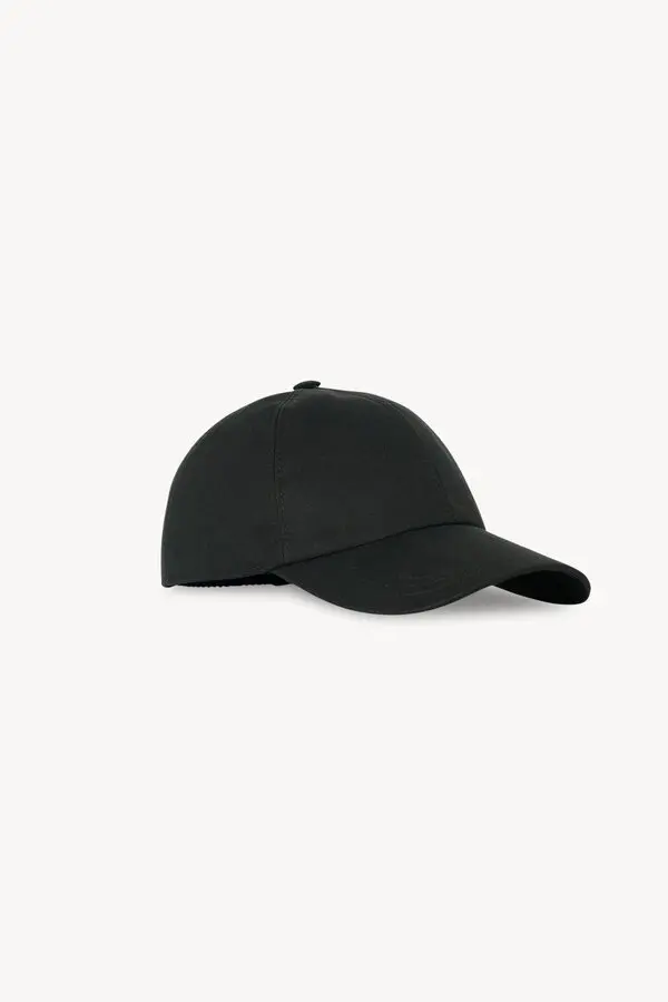 THE ROW Caspian Baseball Hat - Black