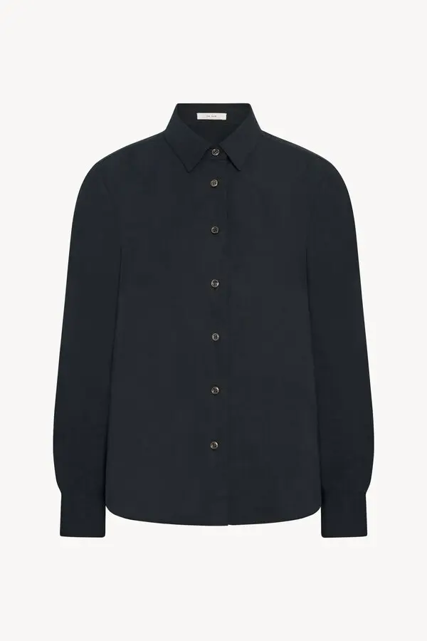 THE ROW Sadie Shirt - Black