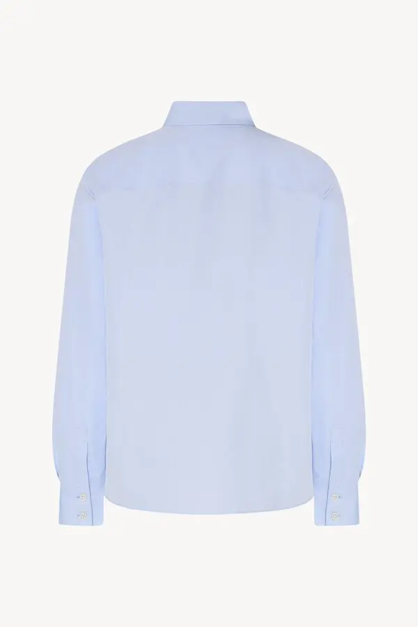 THE ROW Sadie Shirt - Light Sky Blue