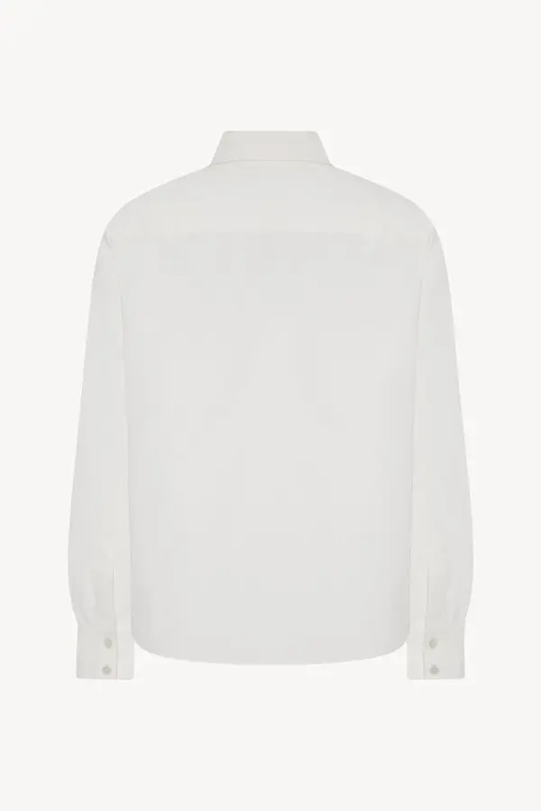 THE ROW Sadie Shirt - White