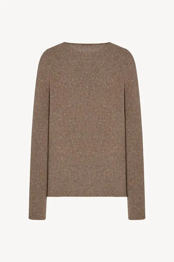 THE ROW Nitha Cashmere Sweater - Dune