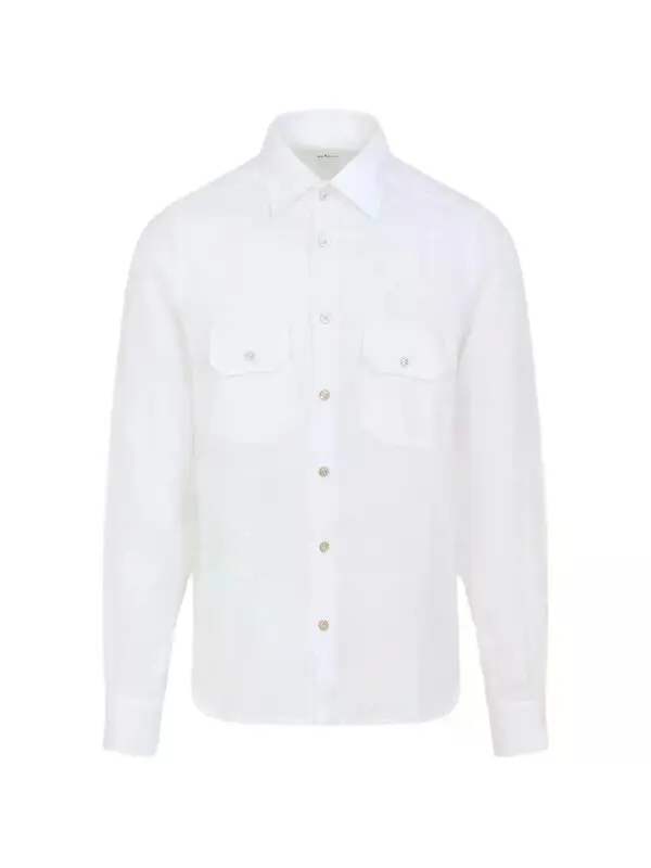 Kiton Flap-pocket Shirt