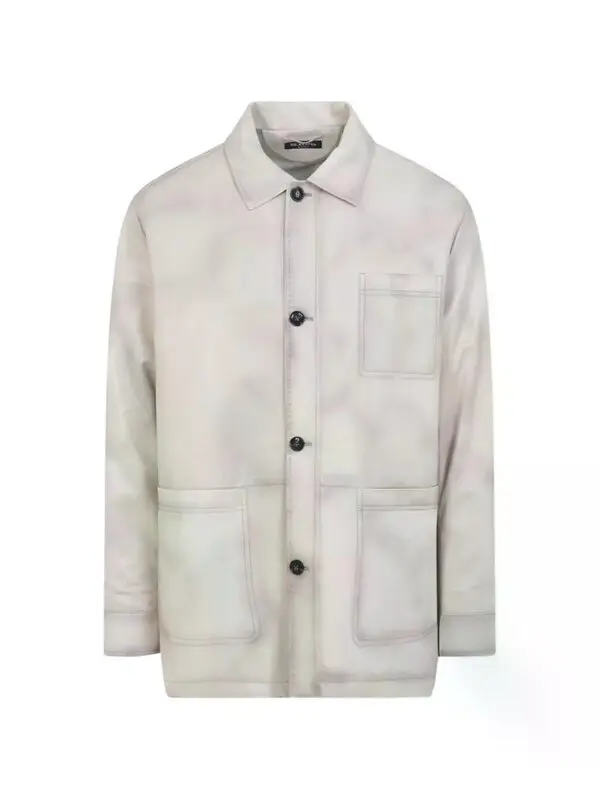 Kiton Patch-pocket Shirt Jacket