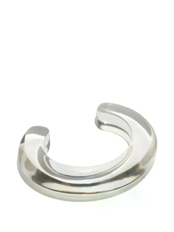 LIZZIE FORTUNATO Ridge-cuff Bracelet - White