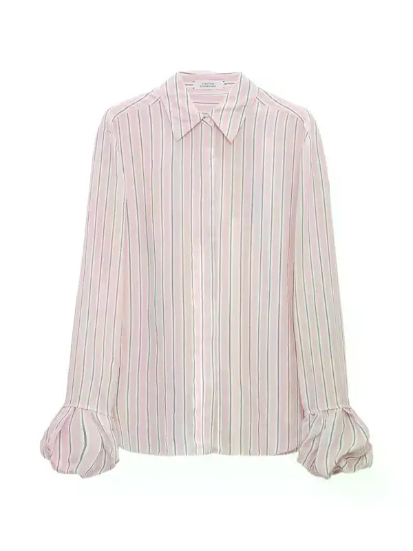 Dorothee Schumacher Striped Ease Blouse - Pink