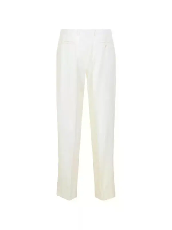 Brioni Pleated Trousers - Neutrals