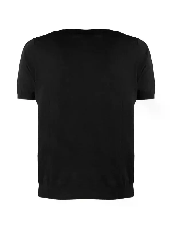 CRUCIANI Short-sleeve T-shirt - Black