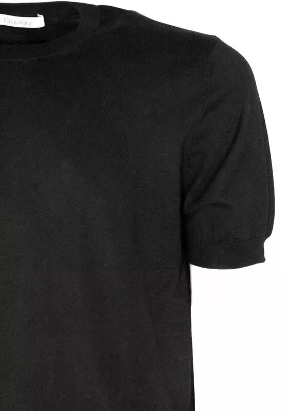 CRUCIANI Short-sleeve T-shirt - Black