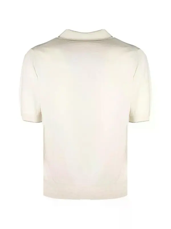 CRUCIANI Collared T-shirt - Neutrals