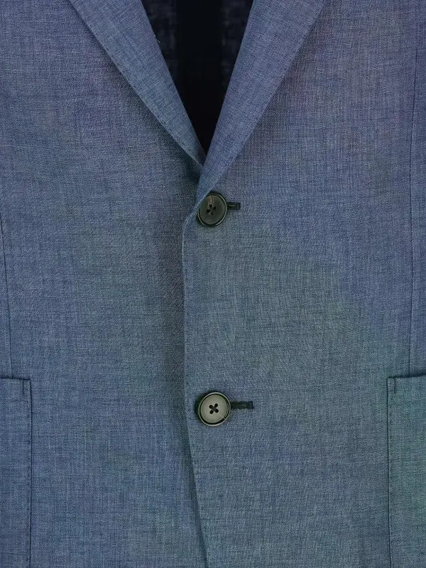 Zegna Single-breasted Linen Blazer