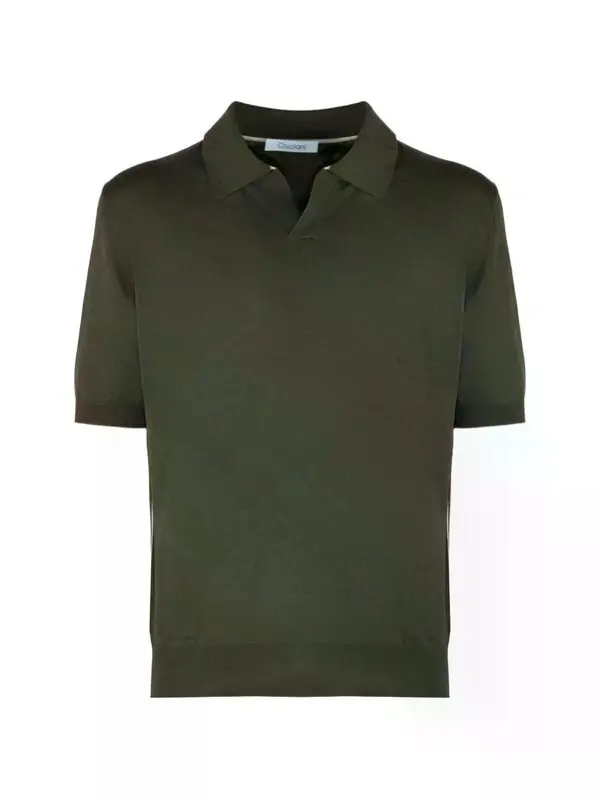 CRUCIANI Collared T-shirt - Green