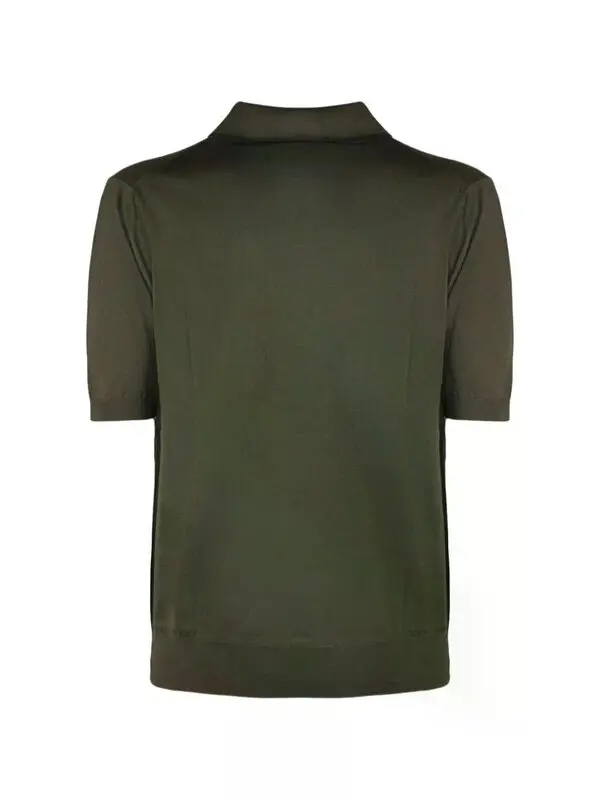CRUCIANI Collared T-shirt - Green