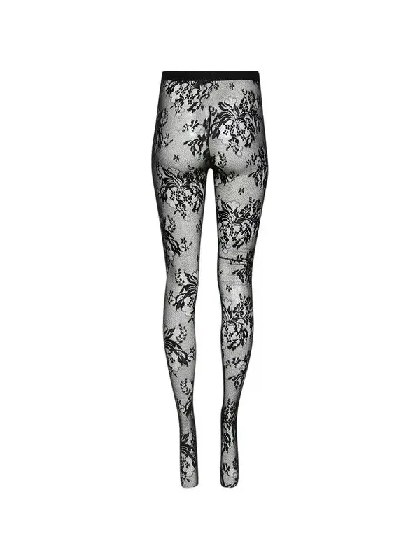 Wardrobe.NYC Floral Tights