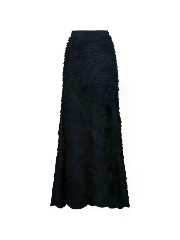 TWP Cascading-effect Maxi Skirt