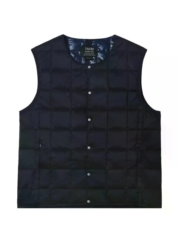 Taion Quilted Buttoned Gilet