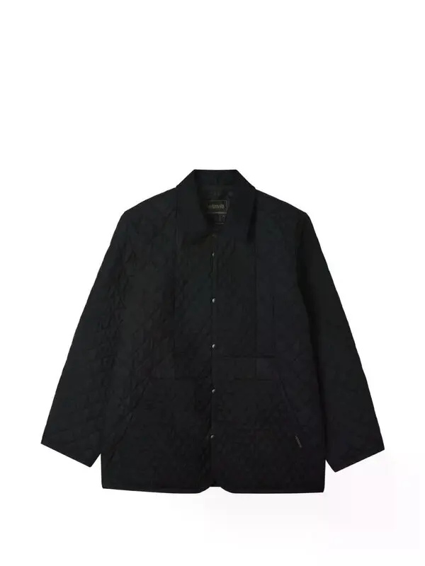 LAVENHAM Diamond-quilted Bomber Jacket