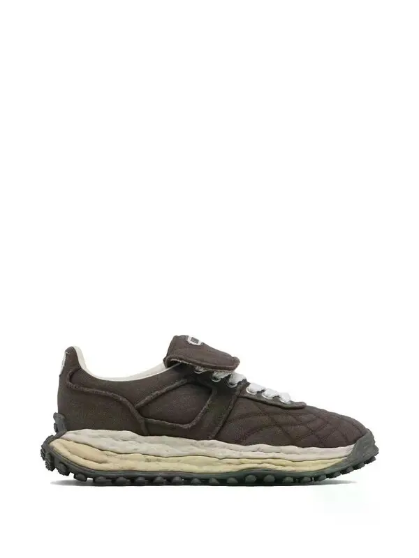 Mihara Yasuhiro Scott Og Sole Quilted Sneakers - Brown
