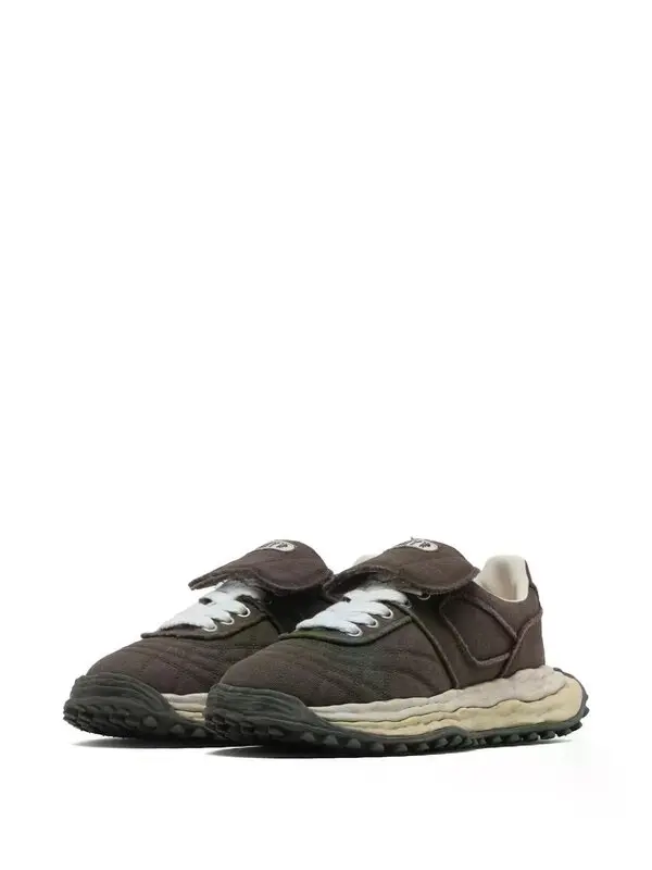 Mihara Yasuhiro Scott Og Sole Quilted Sneakers - Brown