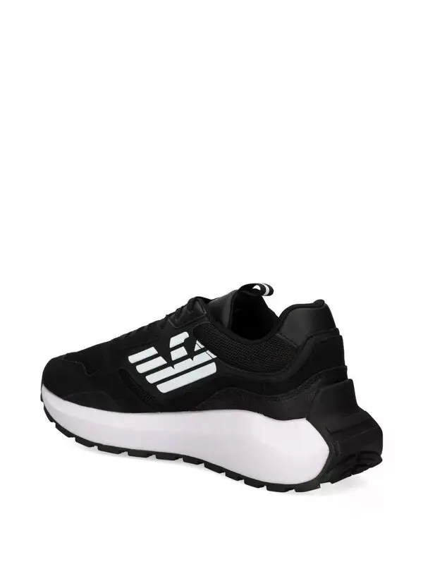 EA7 Logo Sneakers - Black