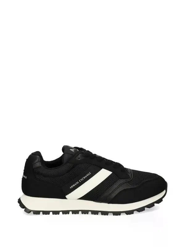 EA7 Panelled Stripe Sneakers