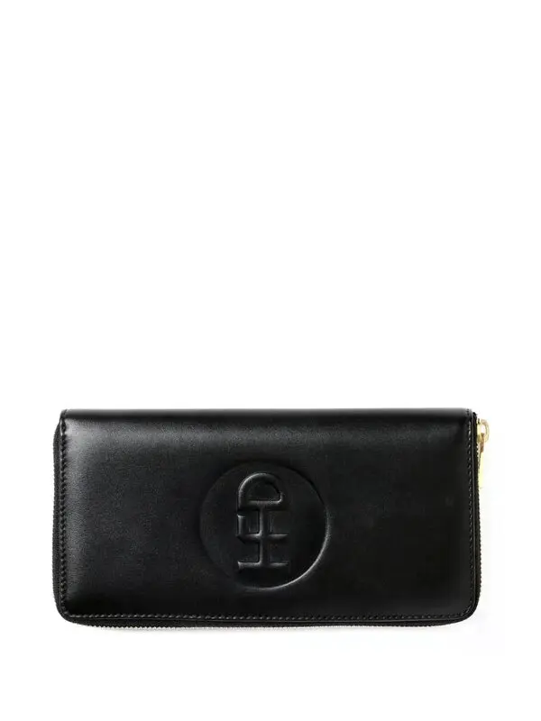 HONEY FUCKING DIJON Logo-debossed Wallet - Black