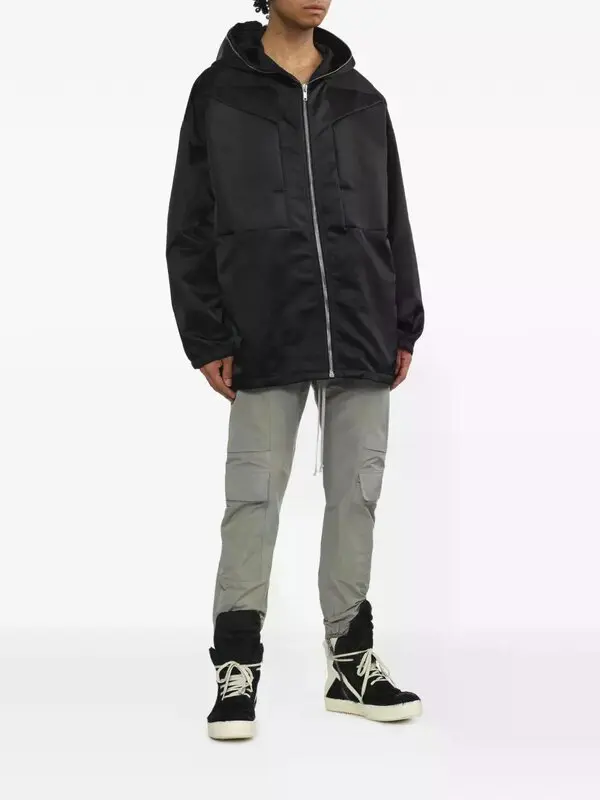 Rick Owens Hooded Zip-up Jacket