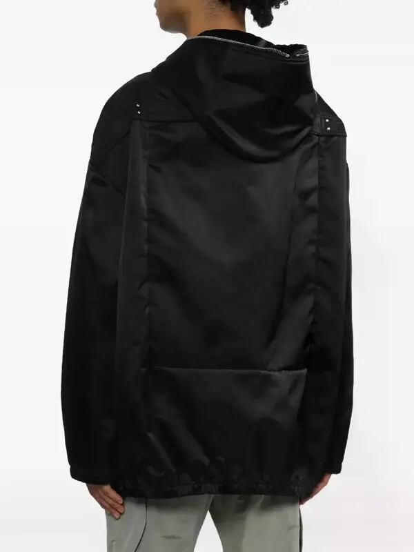 Rick Owens Hooded Zip-up Jacket