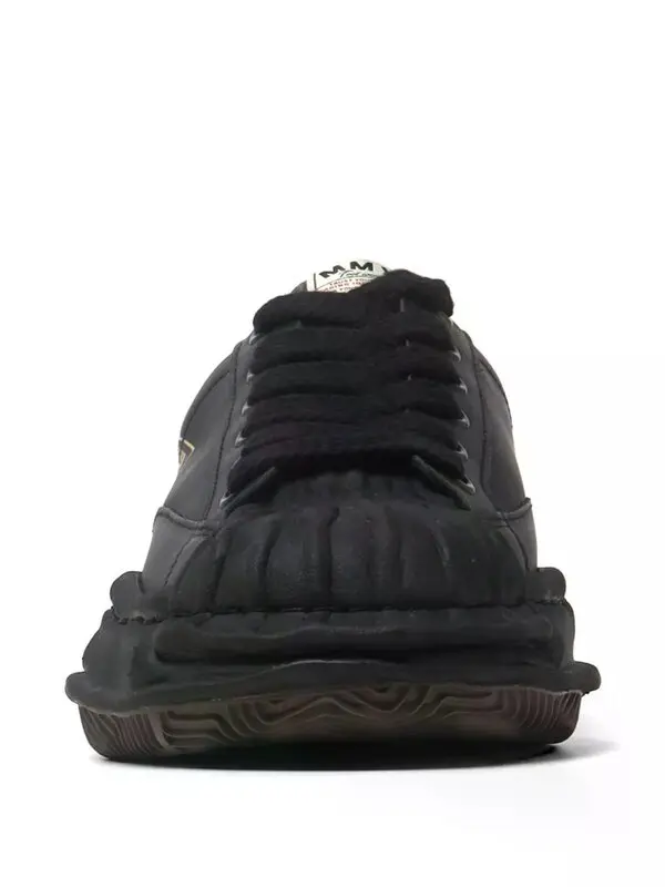 Mihara Yasuhiro Blakey Og Sole Leather Sneakers - Black