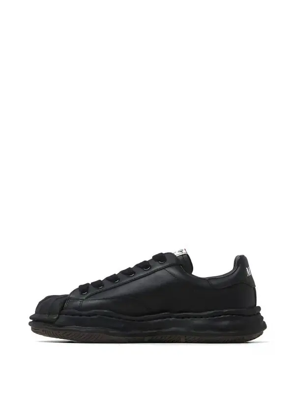 Mihara Yasuhiro Blakey Og Sole Leather Sneakers - Black