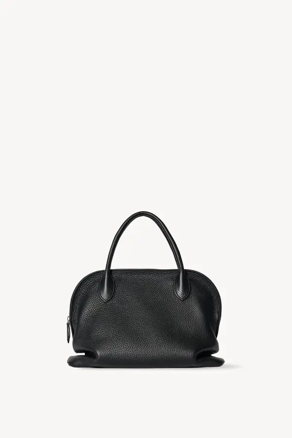 THE ROW Agnes 12 Top Handle Bag - Black