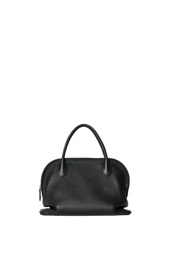 THE ROW Agnes 12 Top Handle Bag - Black