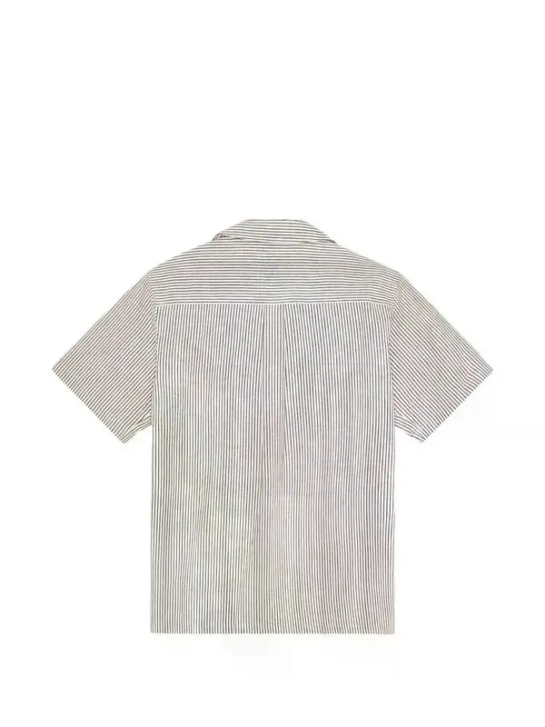 LES DEUX Lukas Striped Short-sleeved Shirt