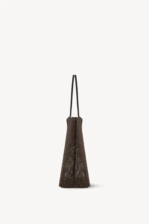THE ROW Barn Tote Bag - Dark Brown