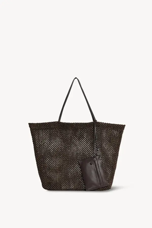 THE ROW Barn Tote Bag - Dark Brown
