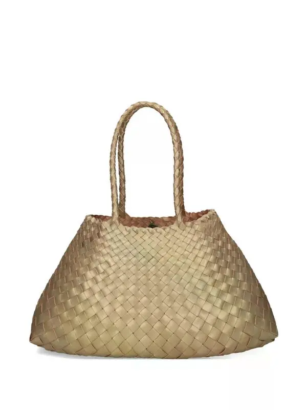 Dragon Diffusion Woven Braided Leather Tote