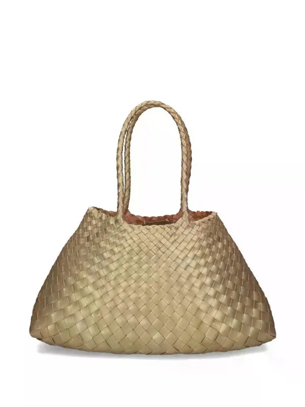 Dragon Diffusion Woven Braided Leather Tote