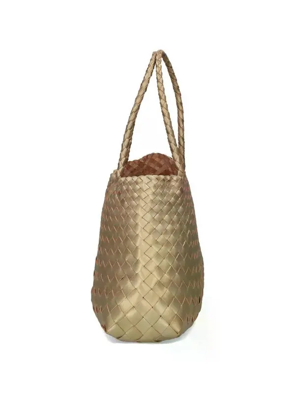Dragon Diffusion Woven Braided Leather Tote