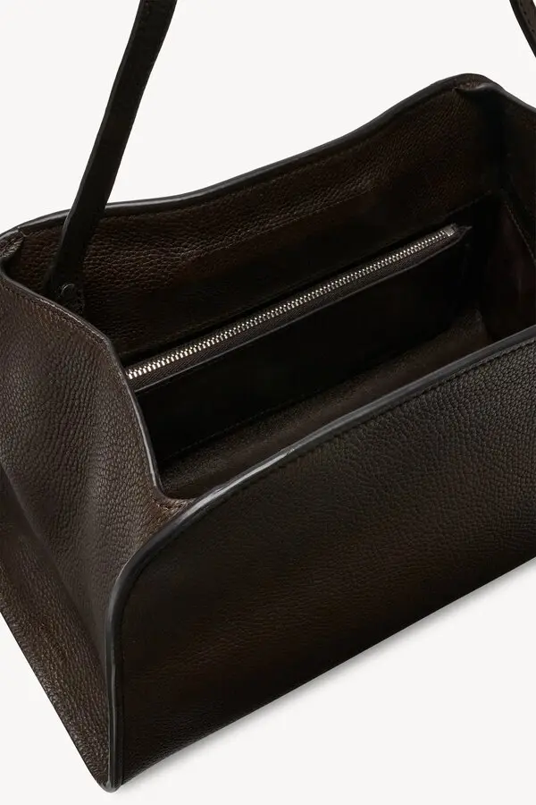 THE ROW Peggy Clutch - Walnut Shadow