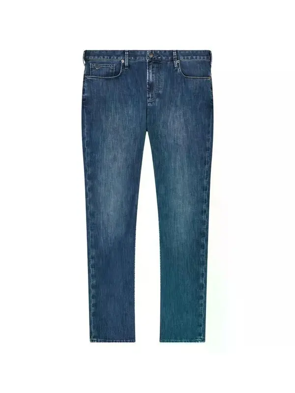 Emporio Armani Five-pocket Trousers - Blue