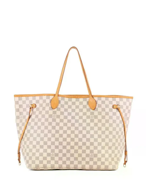 LOUIS VUITTON Gm Neverfull Tote Bag - Neutrals